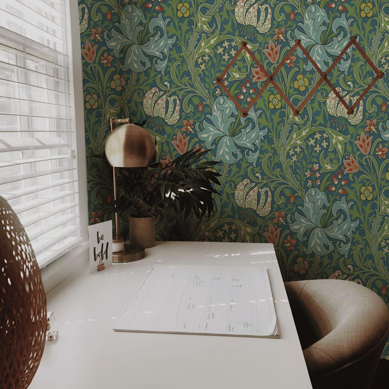 Lily Wallpaper - Etsy