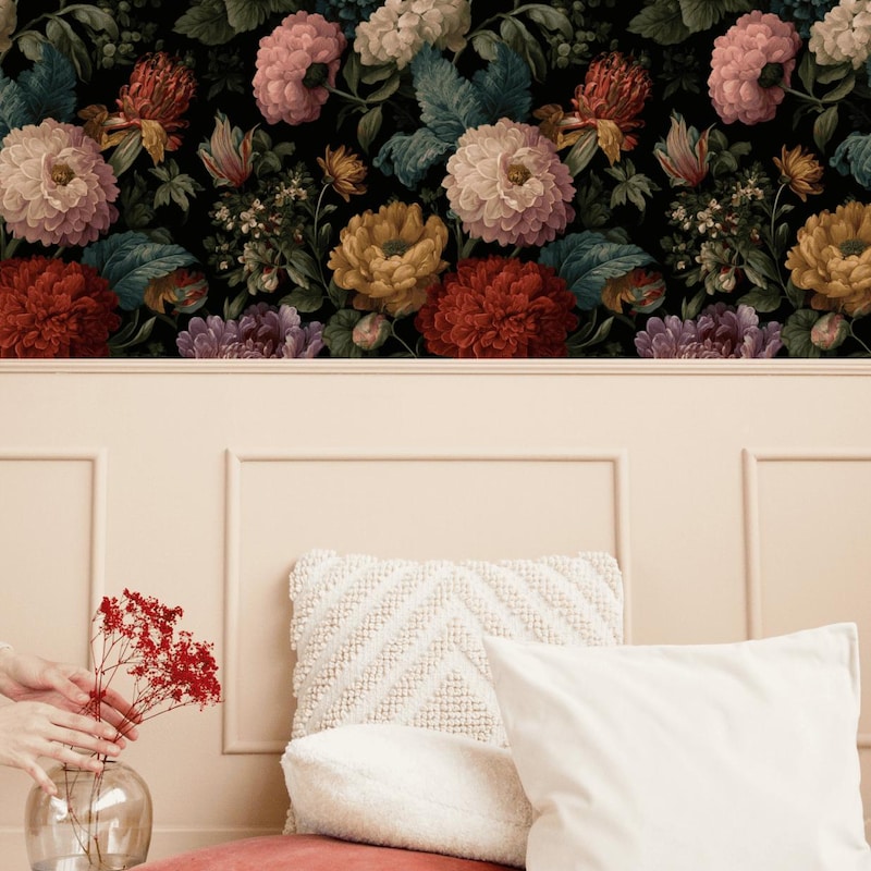 Gothic Wall Wallpaper - Etsy