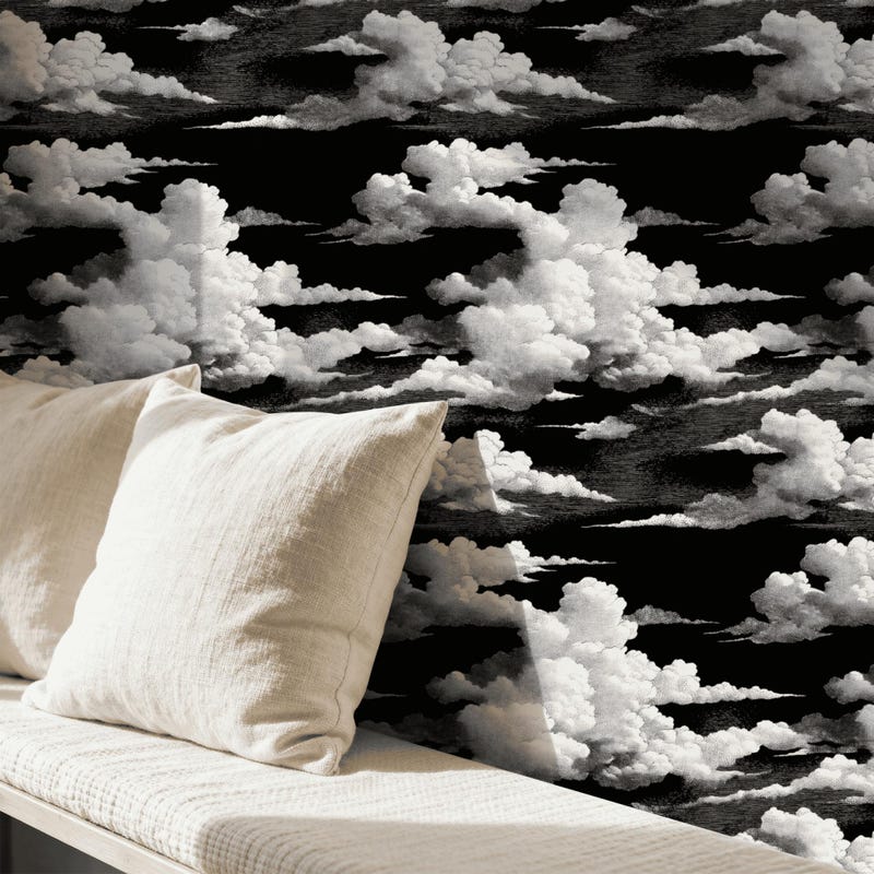 Black Speckle Wallpaper - Etsy