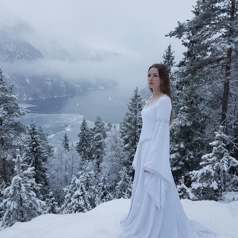 Elven Dress Ethereal - Etsy