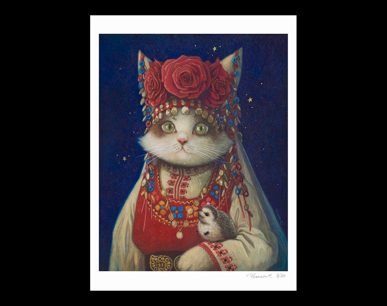 Malyna- Limited Edition of 20 Fine Art Print - Etsy