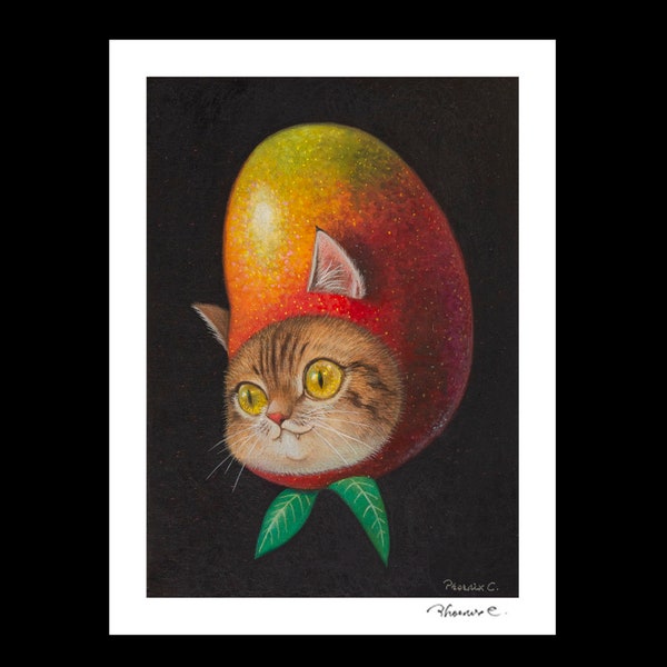 Mango Print - Etsy