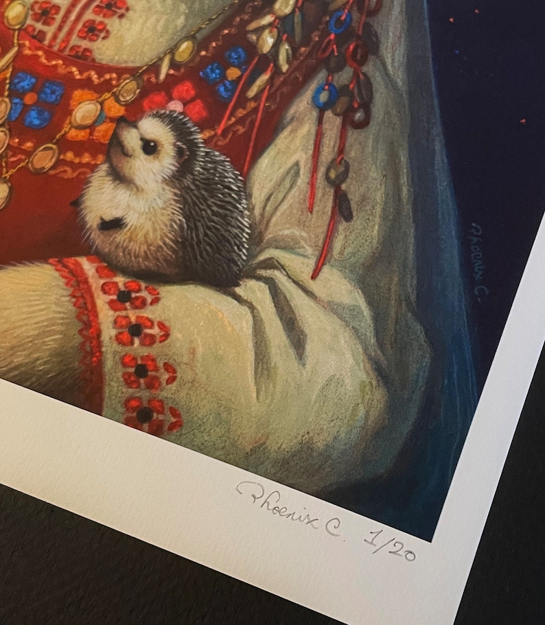 Malyna- Limited Edition of 20 Fine Art Print - Etsy