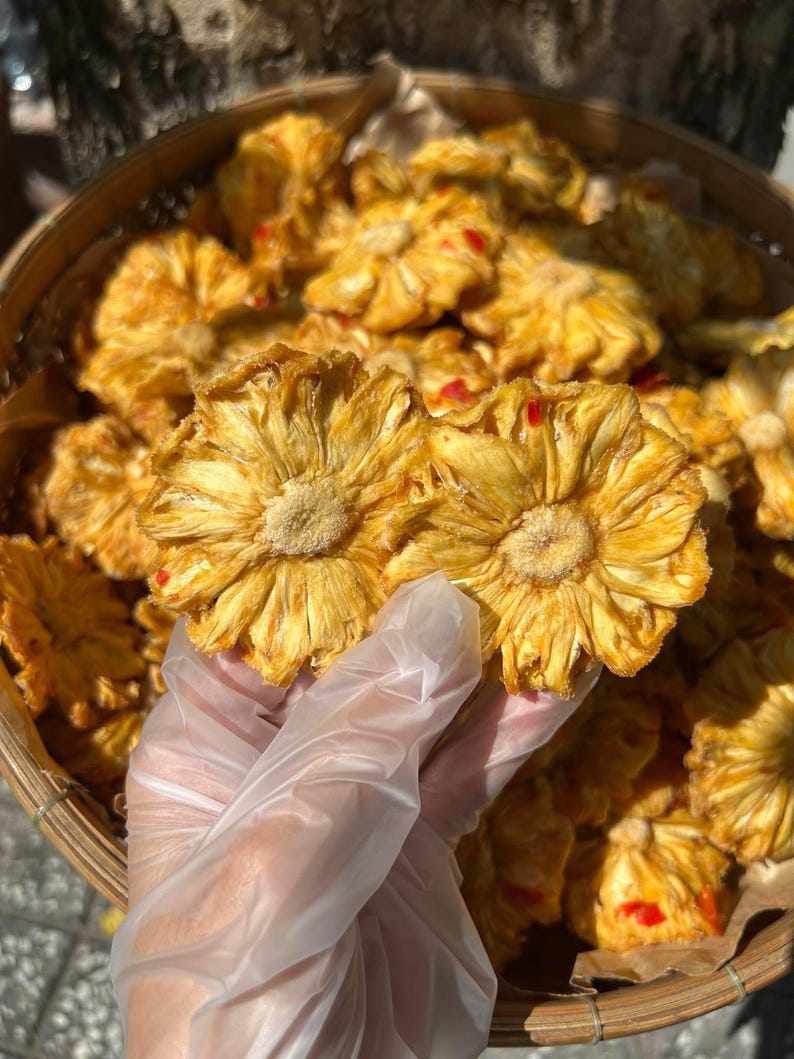 Spicy Dried Pineapple - Thơm (khóm) Sấy Muối ớt - 300g - Etsy