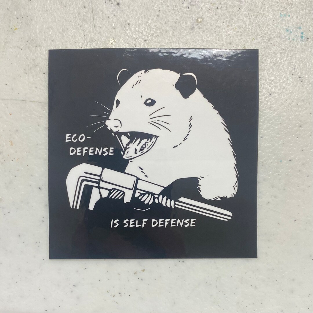 Ecodefense Sticker - Etsy