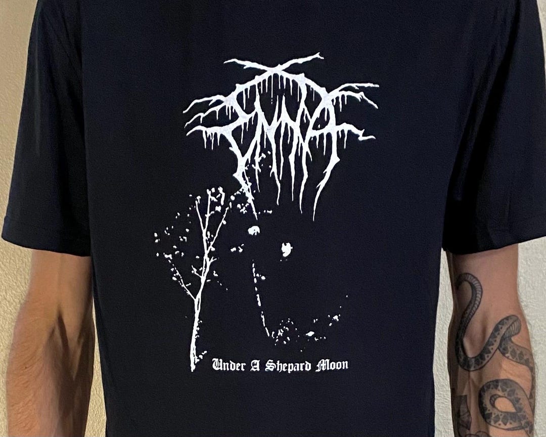 Enya//darkthrone Shirt - Etsy