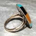 Zuni Inlay Ring. Sterling Silver. Turquoise, Shell, Jet. C1950. Free ...
