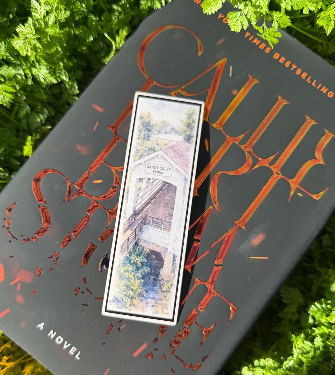 Sandy Creek Bridge Bookmark - Etsy