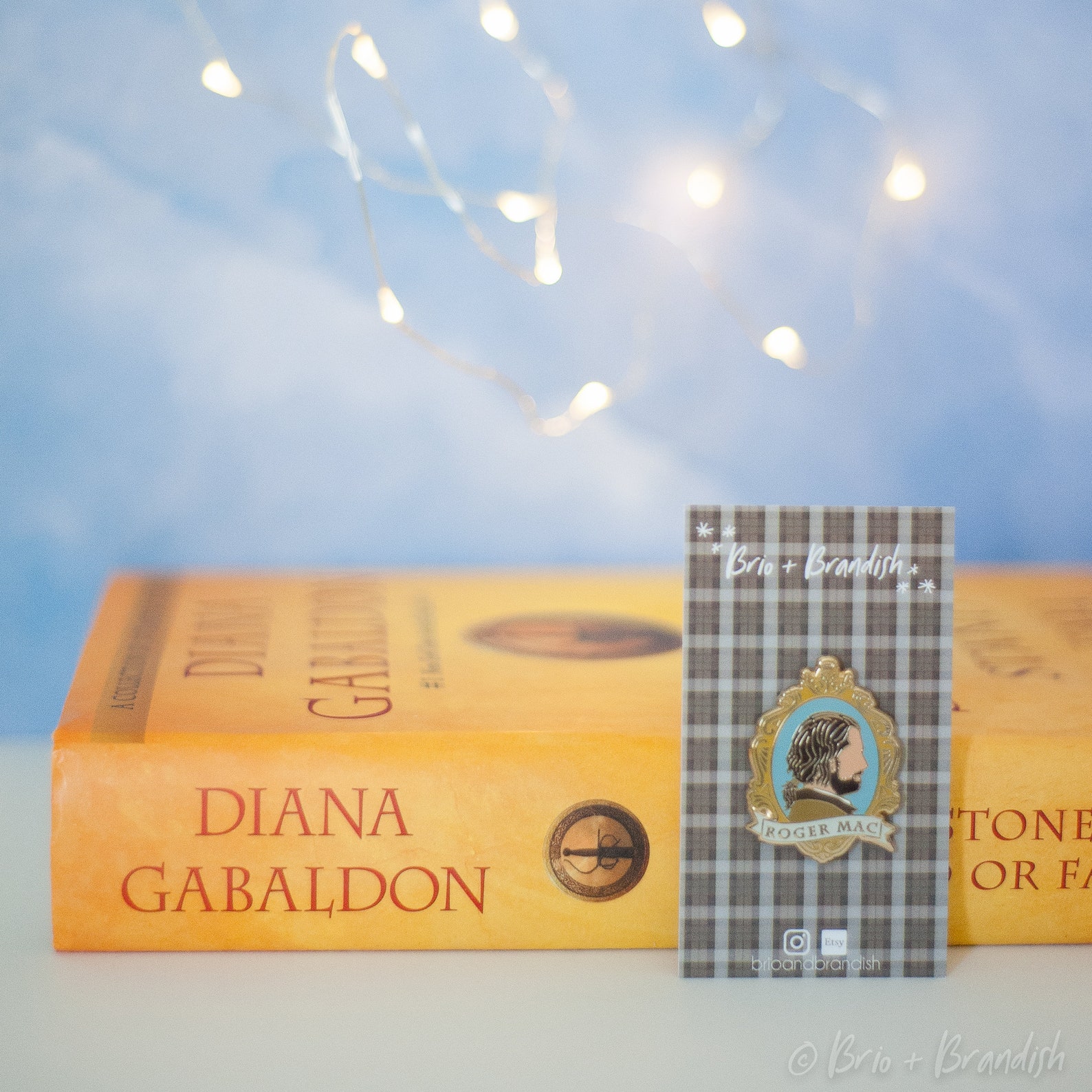 Outlander Enamel Pin Roger Mac - Etsy