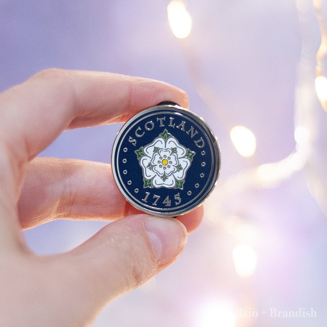 Jacobite Enamel Pin - Etsy