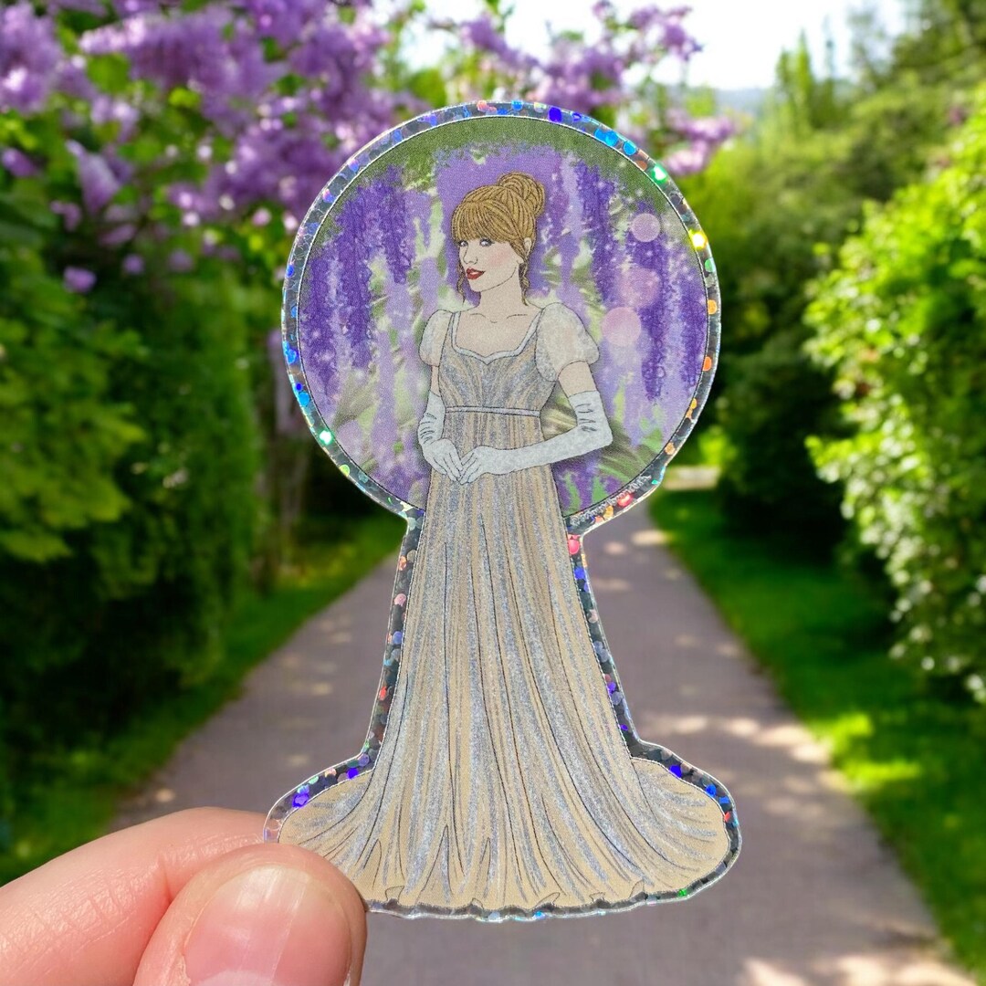 Taylor Swift X Bridgerton Crossover Sticker - Etsy