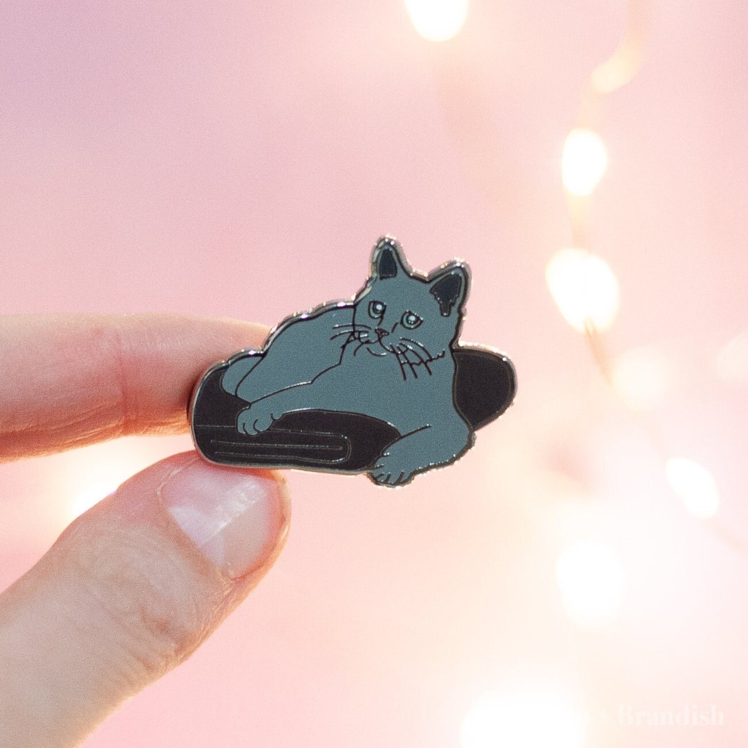 Adso the Cat Enamel Pin - Etsy