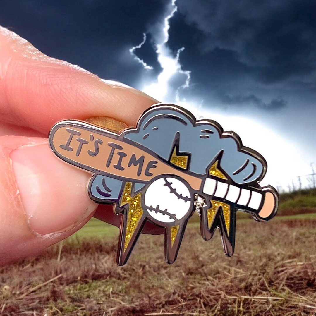 Twilight Vampire Baseball Enamel Pin - Etsy