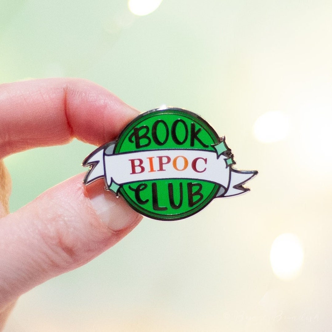BIPOC Book Club Enamel Pin - Etsy