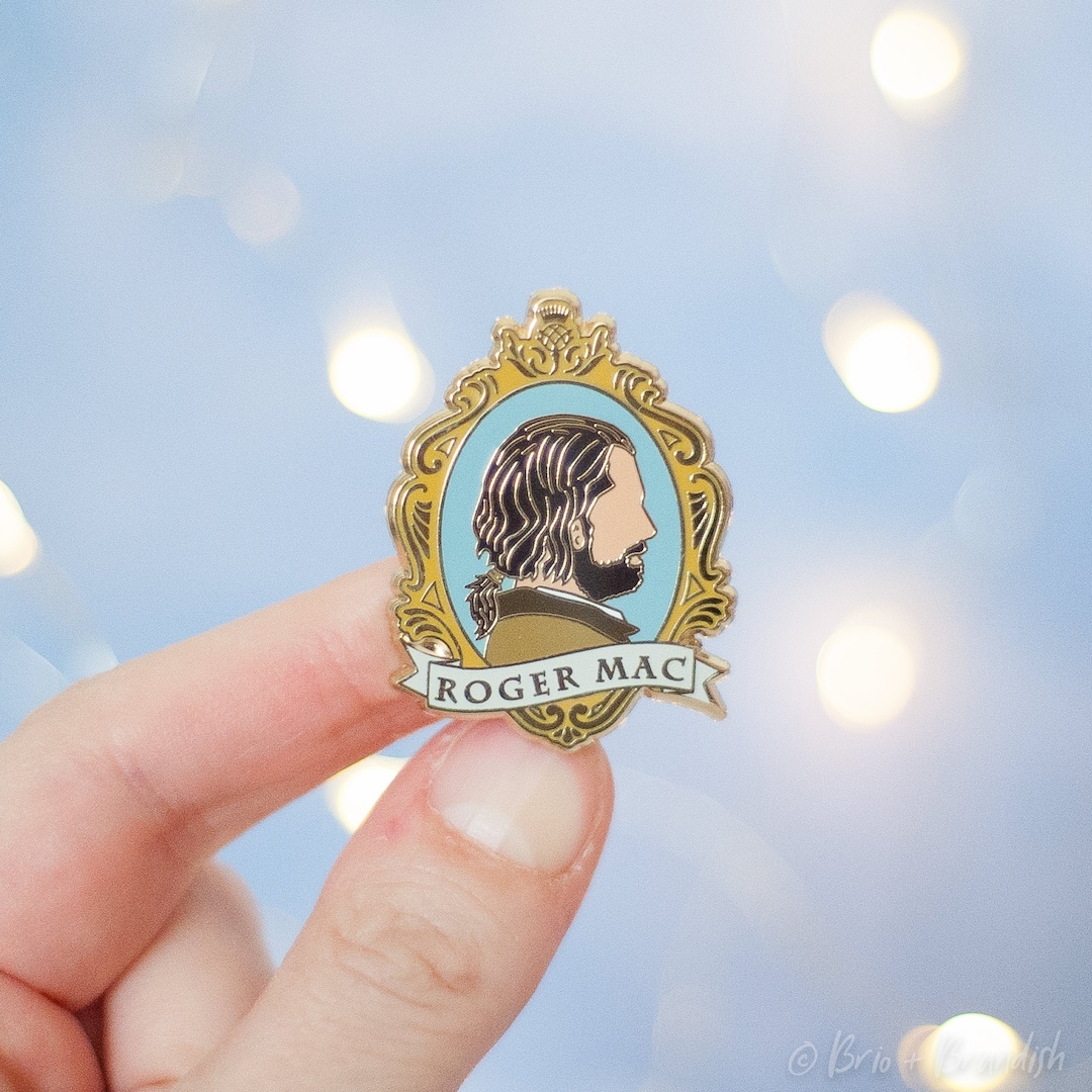 Outlander Enamel Pin - Roger Mac - Etsy