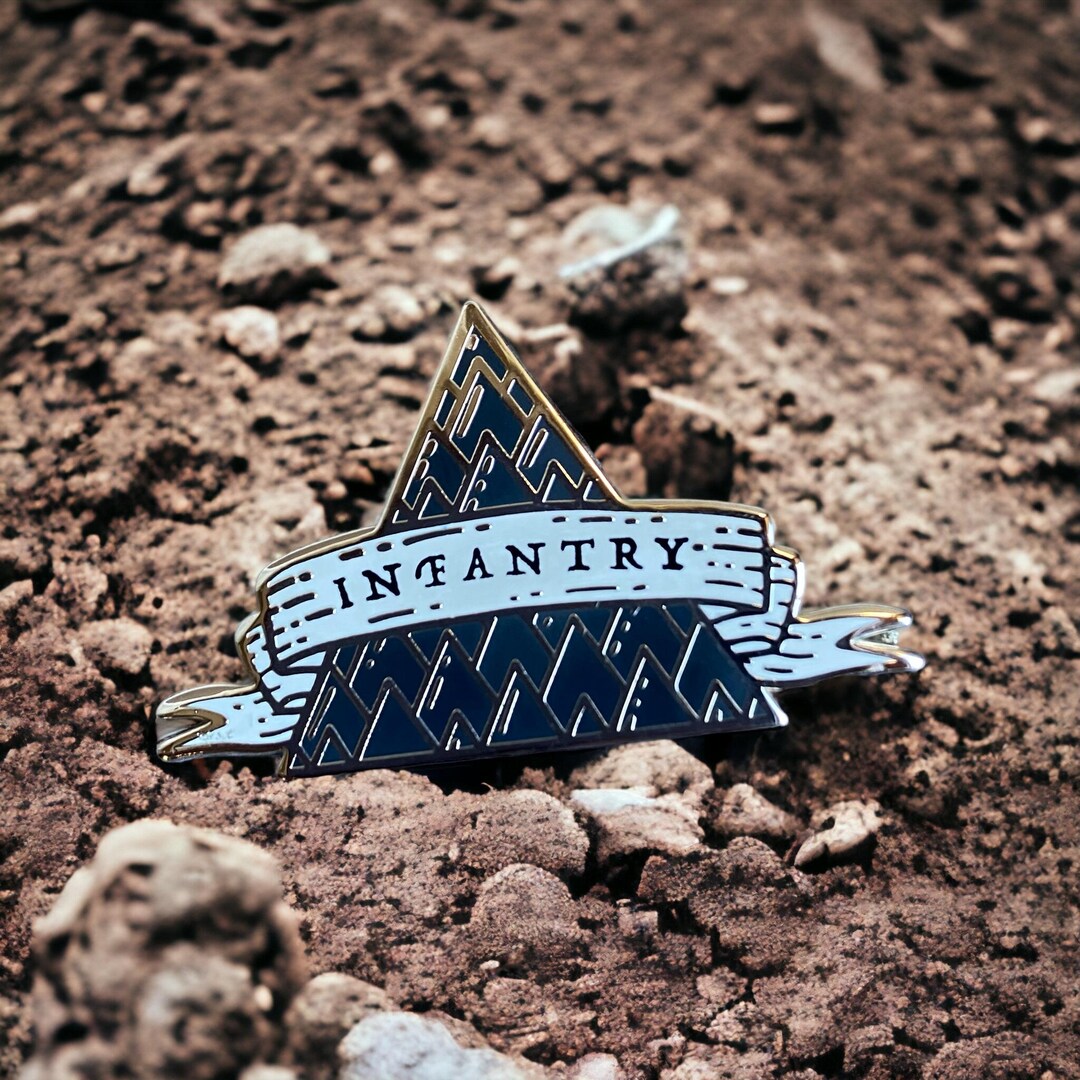 Officially Licensed Fourth Wing Infantry Quadrant Enamel Pin - Etsy