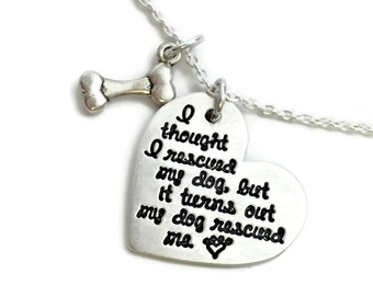 My Dog Rescued Me | Etsy