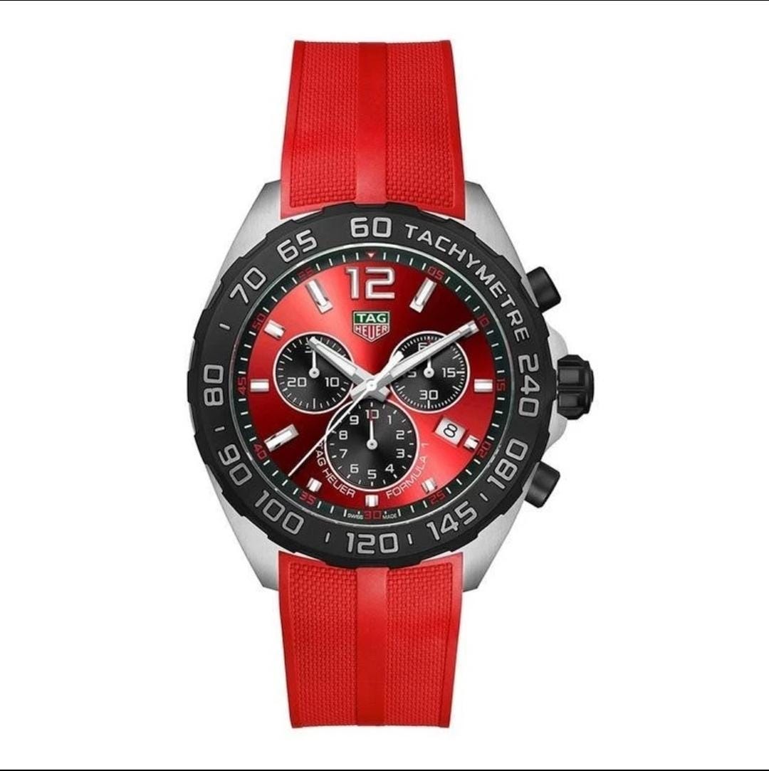 TAG Heuer Formula 1 Red Men's CAZ101AN.FT8055 - Etsy
