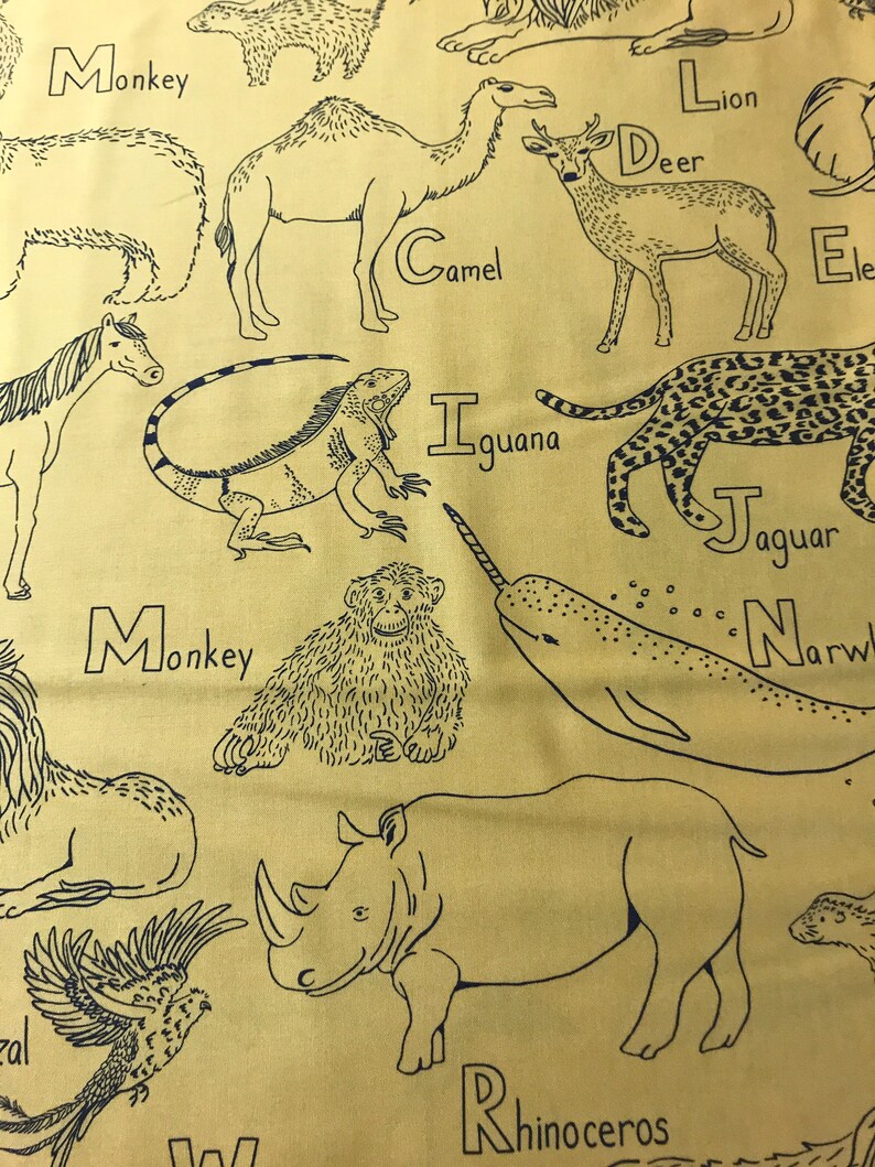 ABC XYZ Animal Alphabet - Etsy