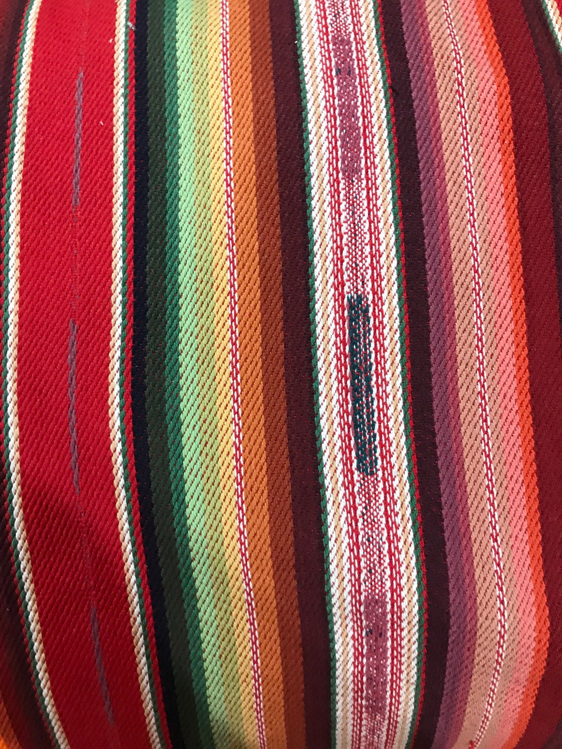 Red Serape Fabric | Etsy
