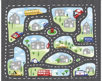 Beep Beep Digital 36 Inch Canvas Play Mat Panel by Michael - Etsy