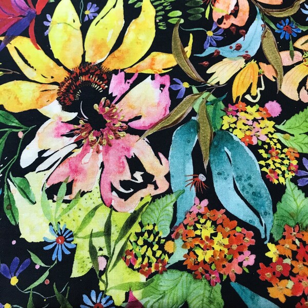 Moda Floribunda Fabric - Etsy