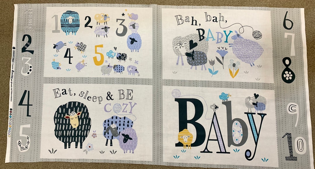 BUY One GET One Free Bah Bah Baby Panel - Etsy