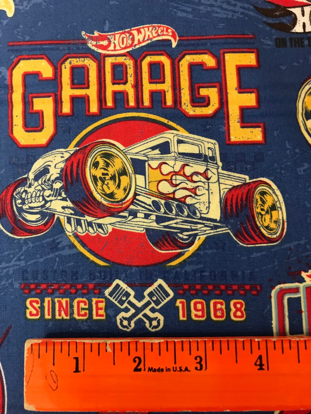 Hot Wheels Fabric - Etsy