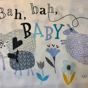 BUY One GET One Free Bah Bah Baby Panel - Etsy