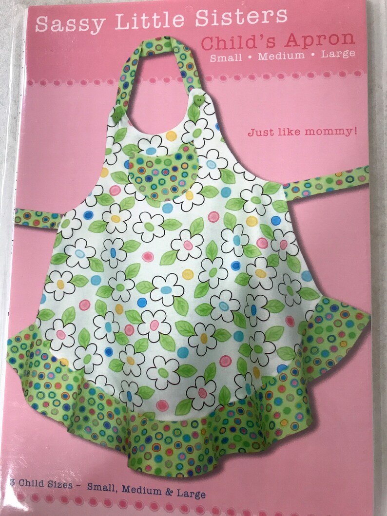 Sassy Little Sisters Apron Pattern - Etsy