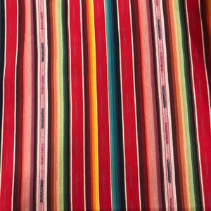 Red Serape Fabric - Etsy