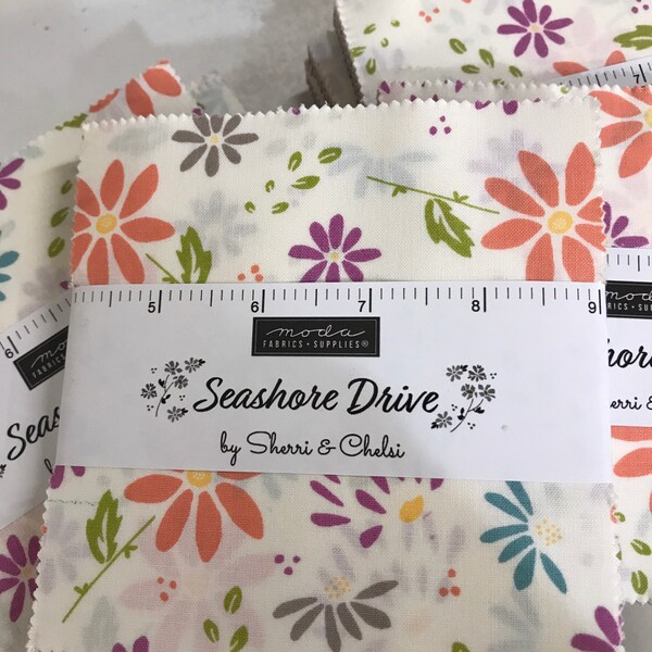 Seashore Drive Charm Pack - Etsy