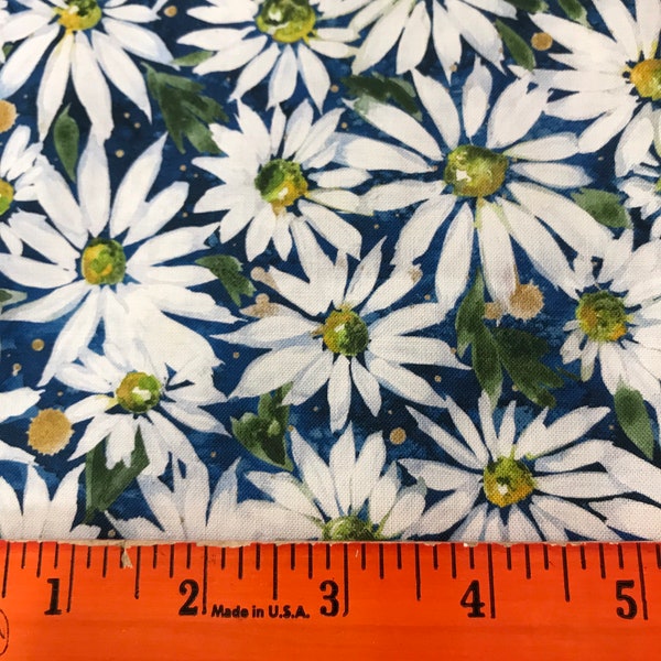 Fresh as a Daisy Fabric - Etsy