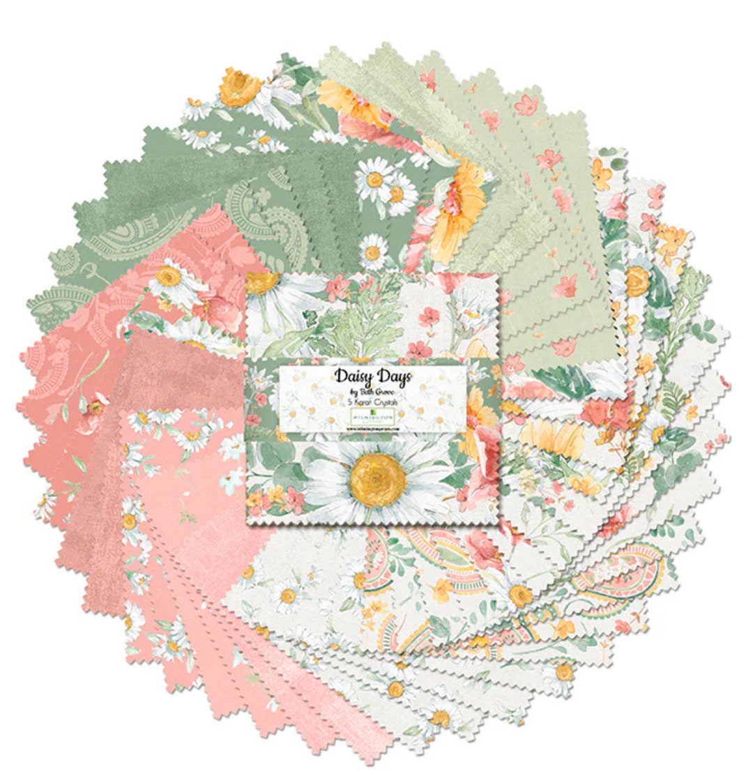 Daisy Day Charm Pack - Etsy