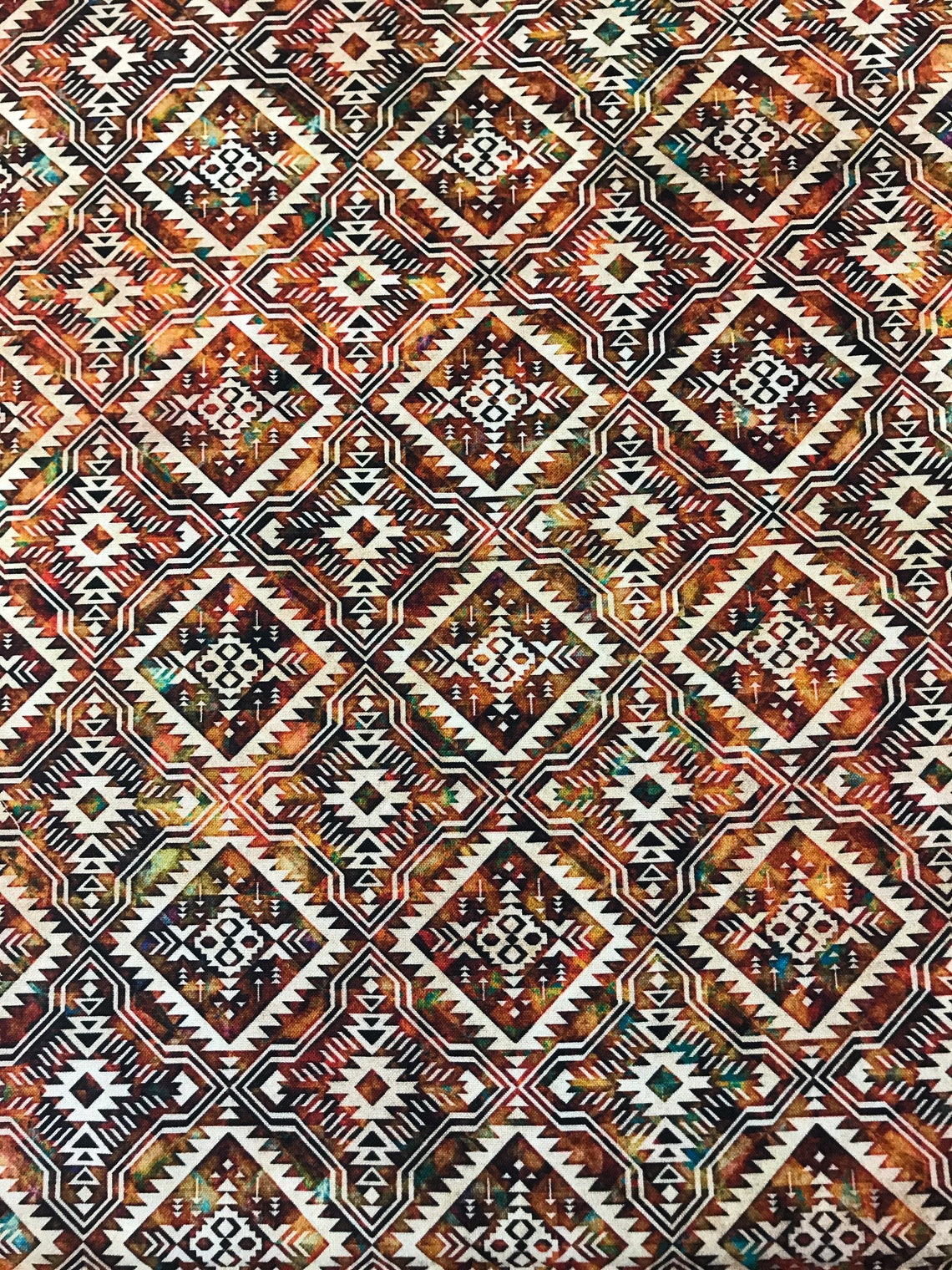 Southwest Reflection Brown - Etsy