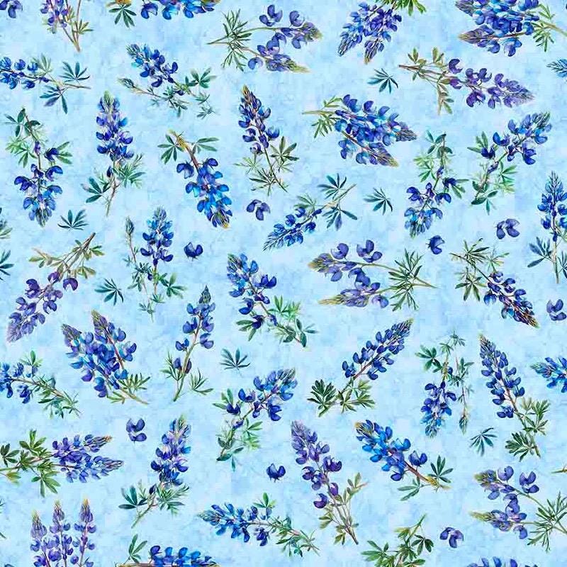 Bluebonnet Fabric - Etsy