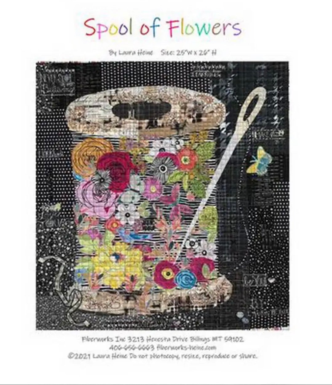 Laura Heine-spool of Flowers - Etsy