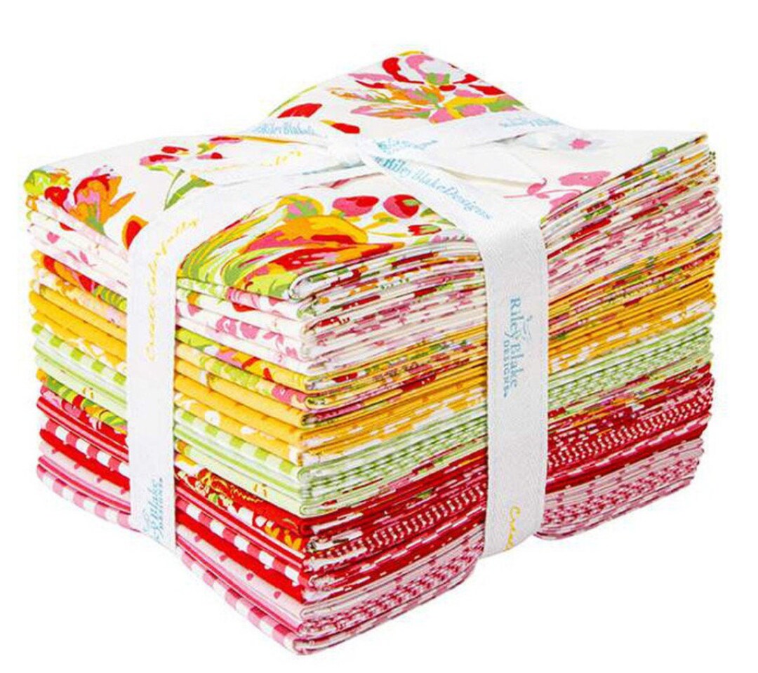 Picnic Floral Fat Quarter Bundle - Etsy