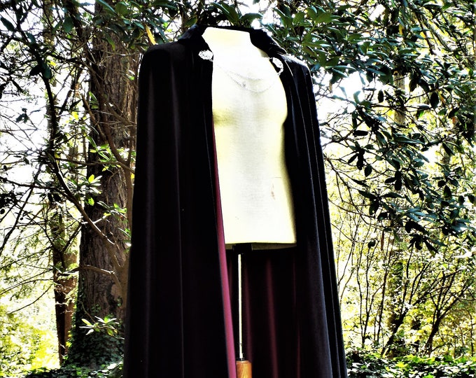 Men's Formal Black Velvet Opera Cape - Etsy