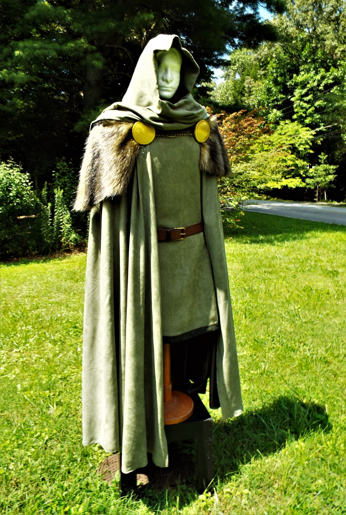 Dr Doom With Fur Capelet - Etsy