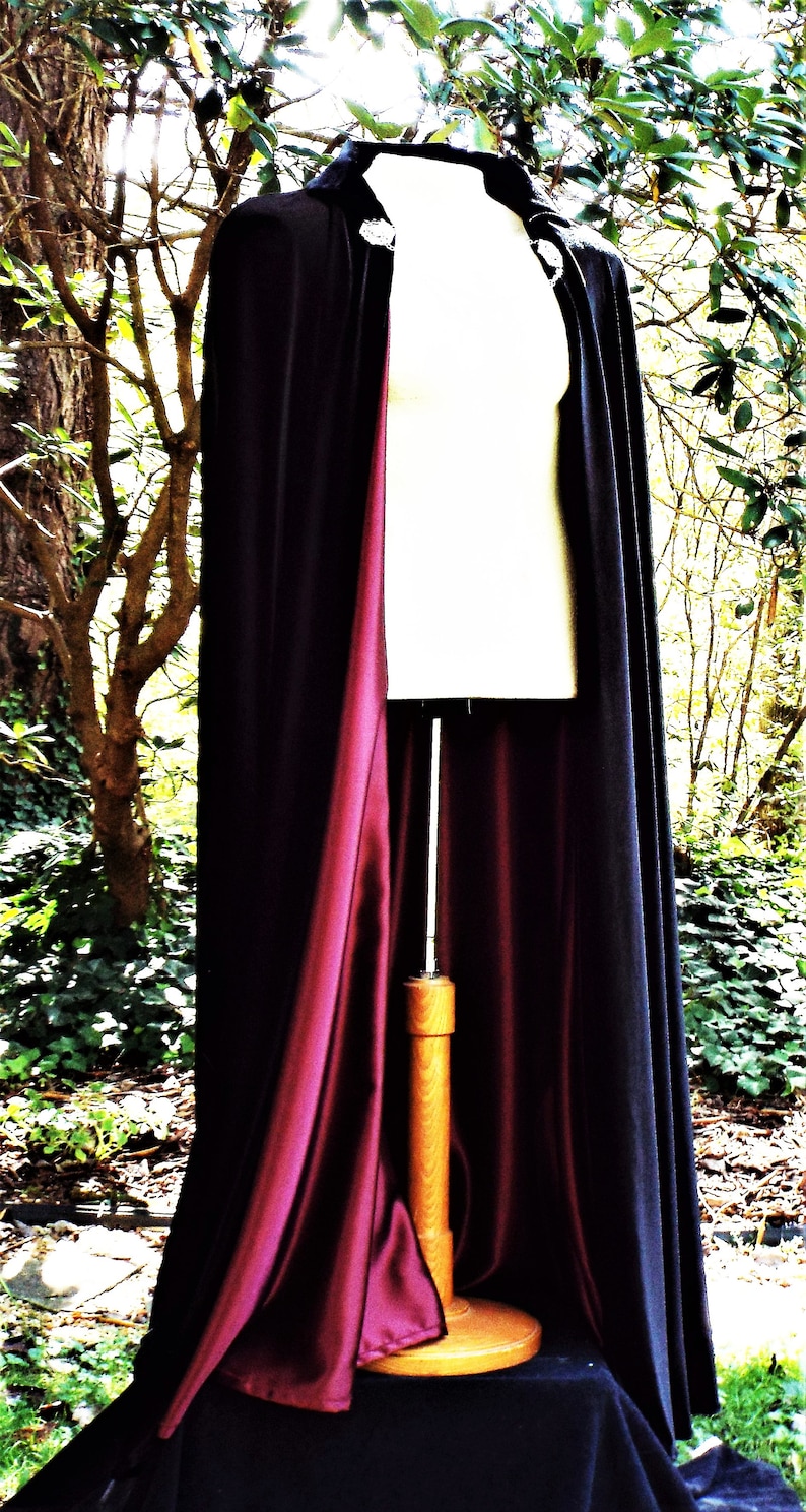 Men's Formal Black Velvet Opera Cape | Etsy