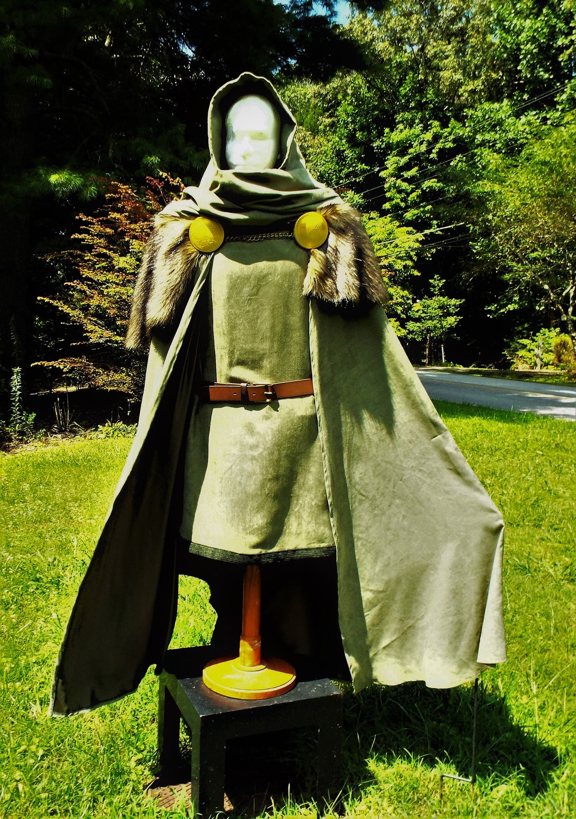 Dr Doom With Fur Capelet - Etsy