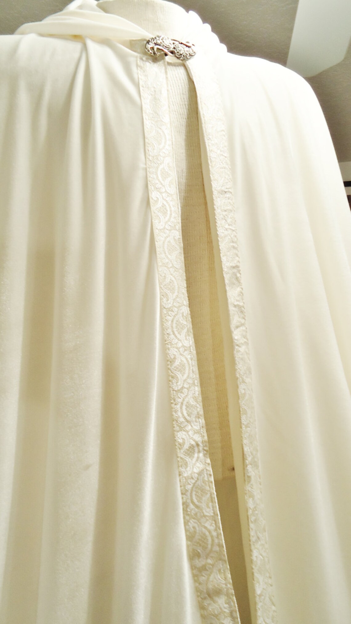 Celtic White Cape - Etsy