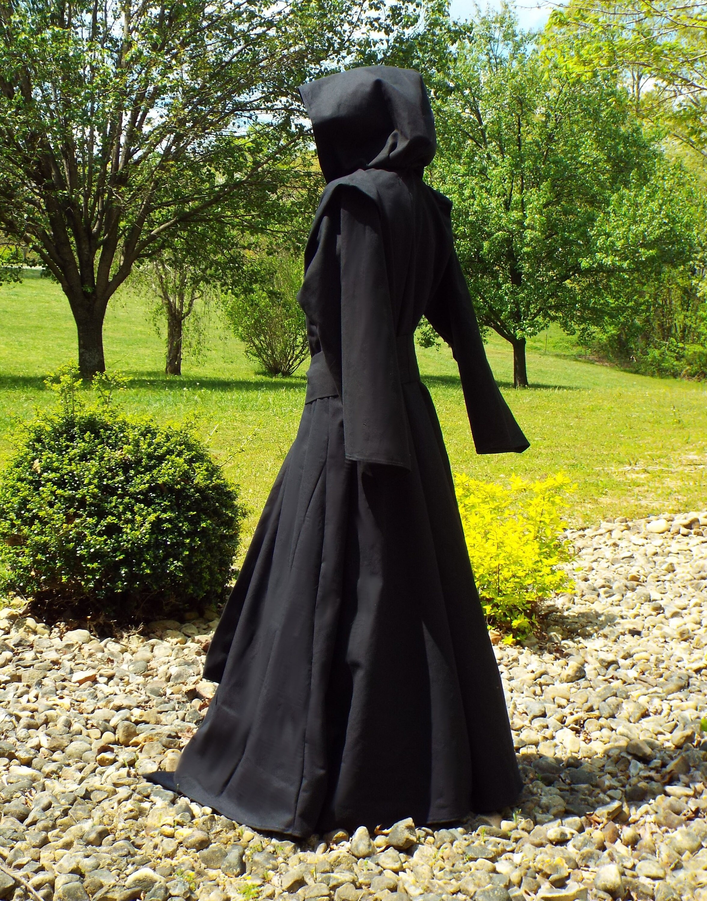 The Black Warlock Robe | Etsy