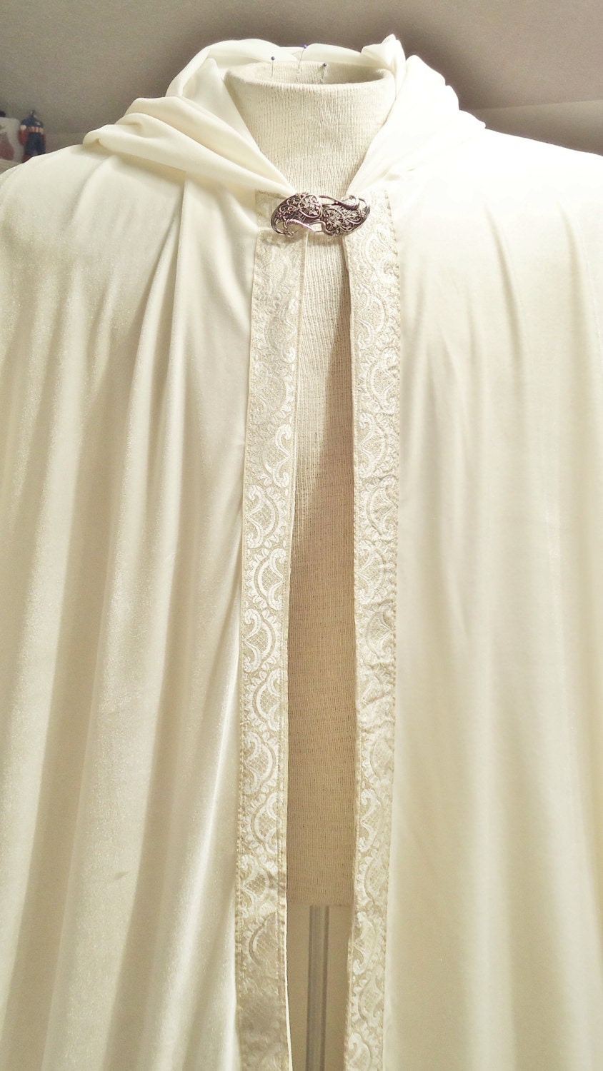 Celtic White Cape - Etsy