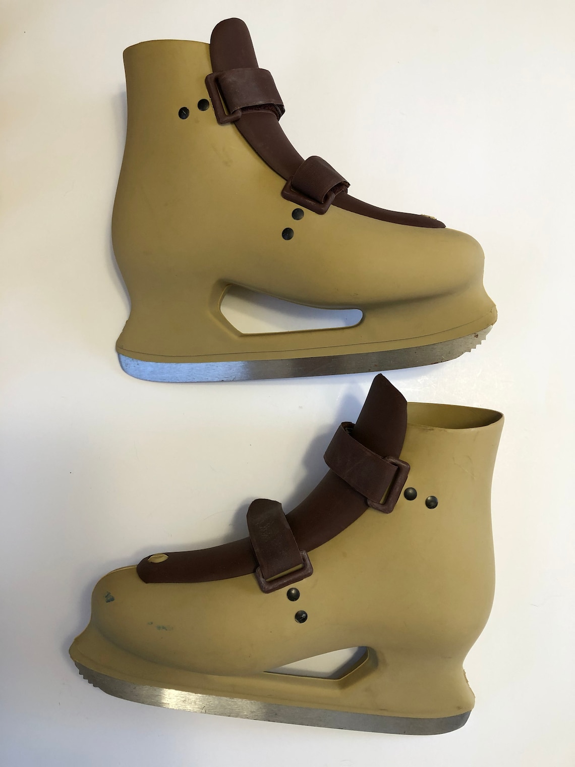 Vintage Hard Plastic Bauer Skates With Liners - Etsy