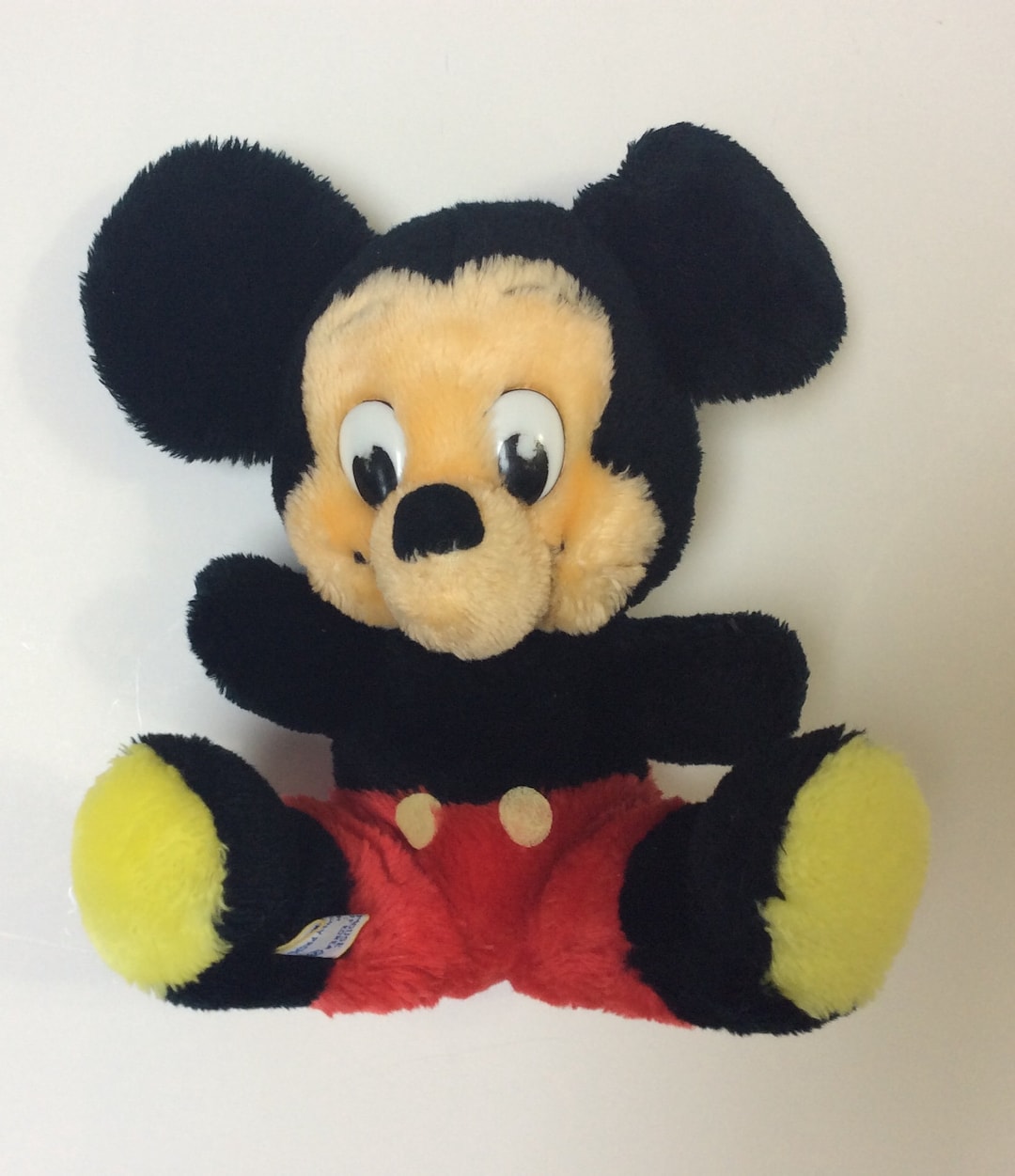 Vintage Walt Disney Plush Mickey Mouse - Etsy