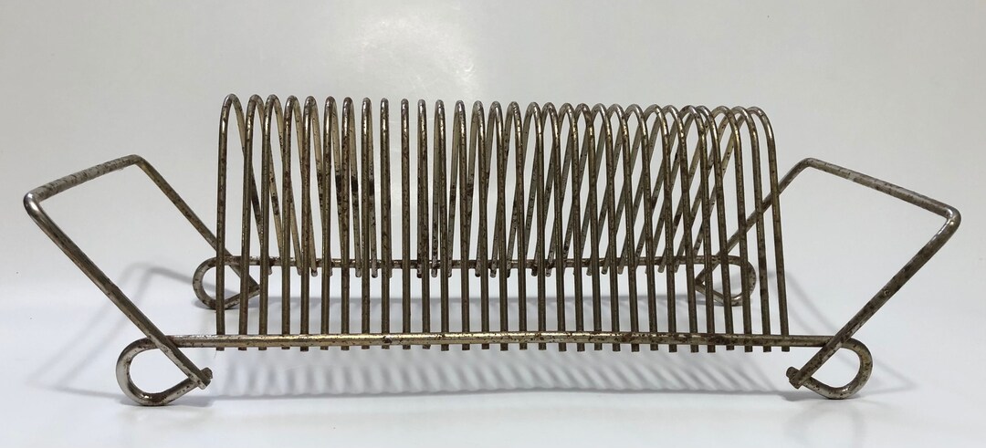 Vintage Metal Record Stand - Etsy