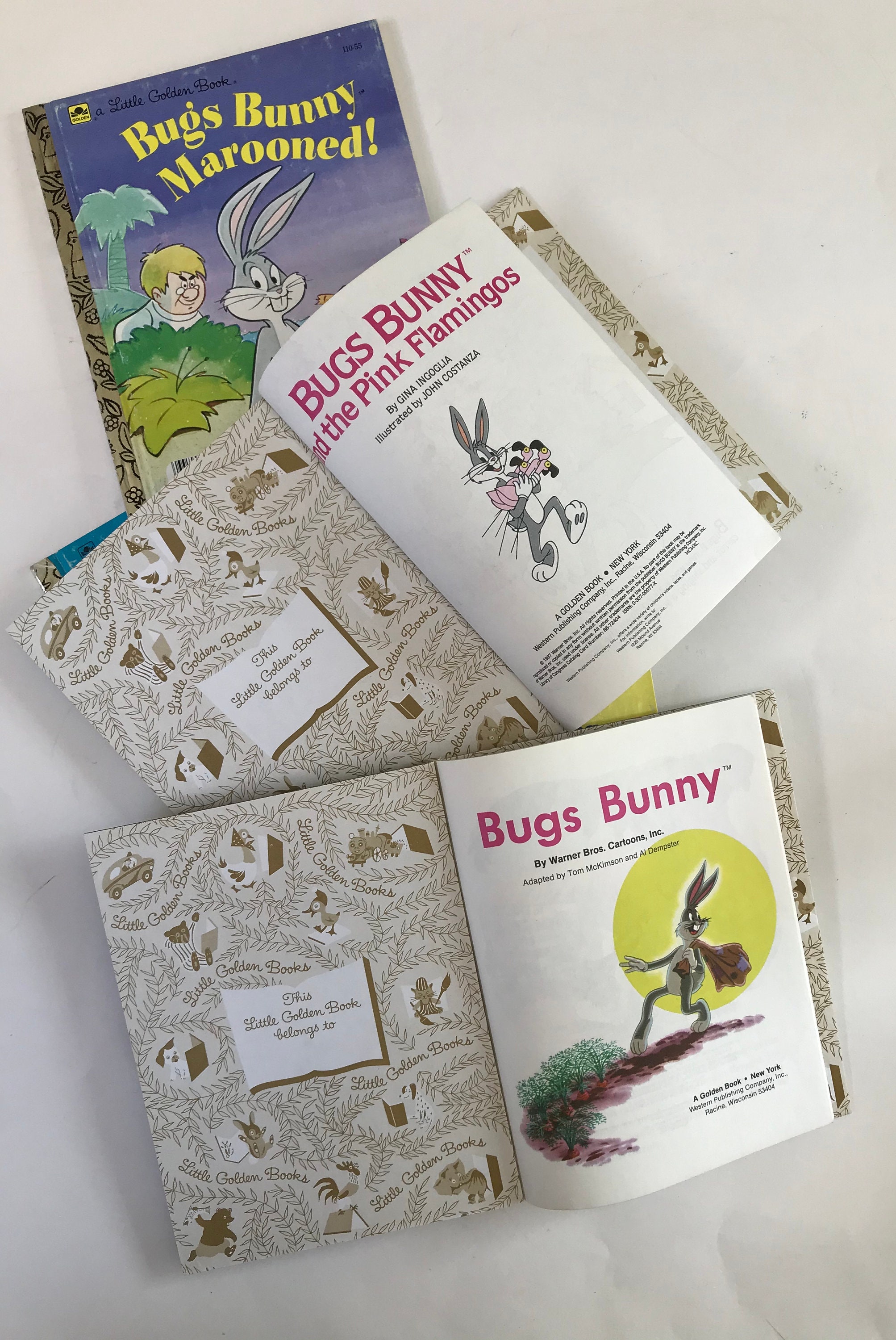Vintage Childrens Bugs Bunny Books/a Little Golden Book - Etsy