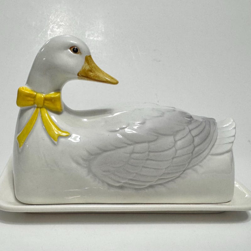 Covered Cheese Dish - Etsy